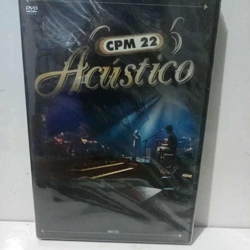 Dvd Cpm 22 Acústico Novo de Fabrica Original | Shopee Brasil
