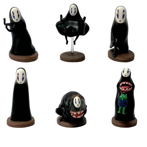 Action Figure - No face (Kaonashi Studio Ghibli Spirited Away Viagem de ...