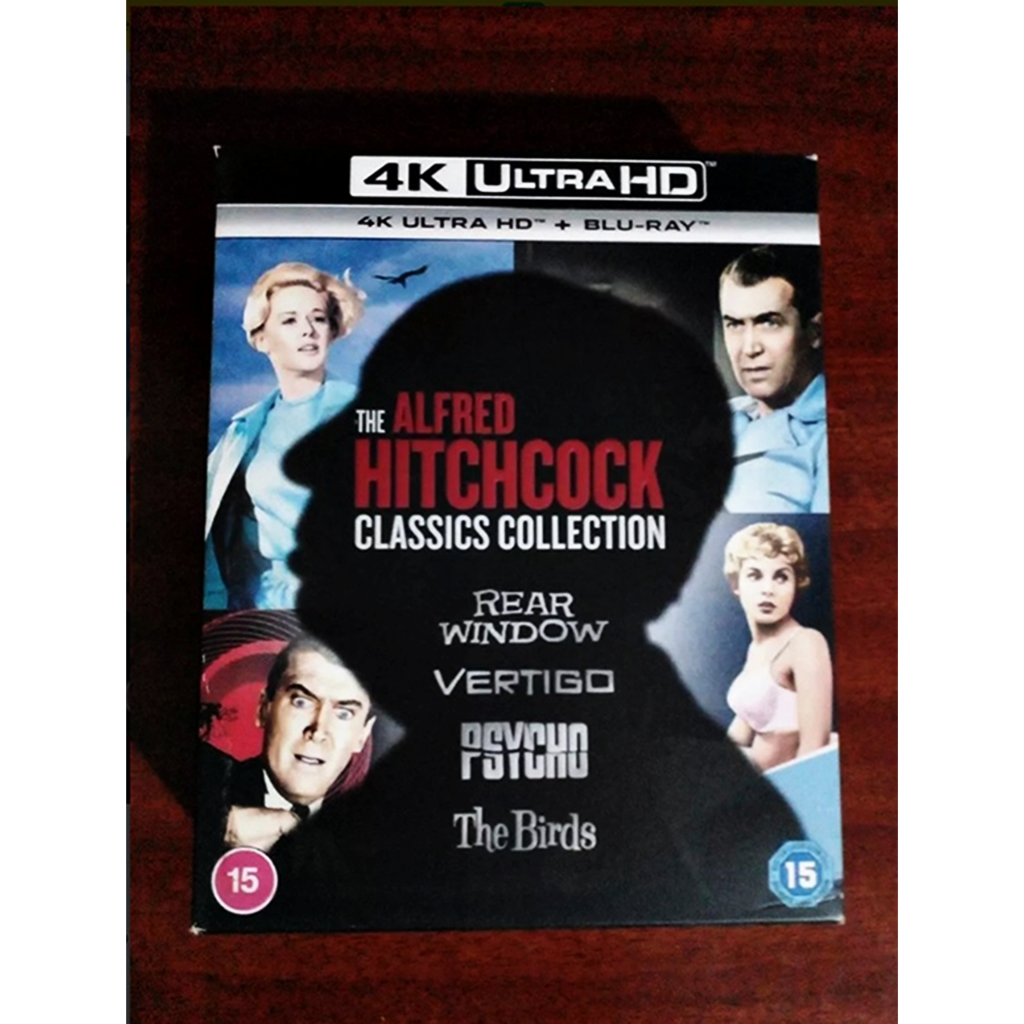 Box Blu Ray 4k The Alfred Hitchcock Classics Collection | Shopee Brasil