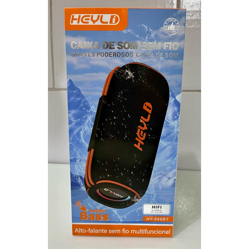 Super Caixa de Som Alta Potencia 60w Heyli Hy-888bt/ hy-777bt/ hy-666bt ...