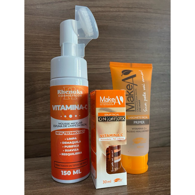 Kit Skincare vitamina C | Shopee Brasil