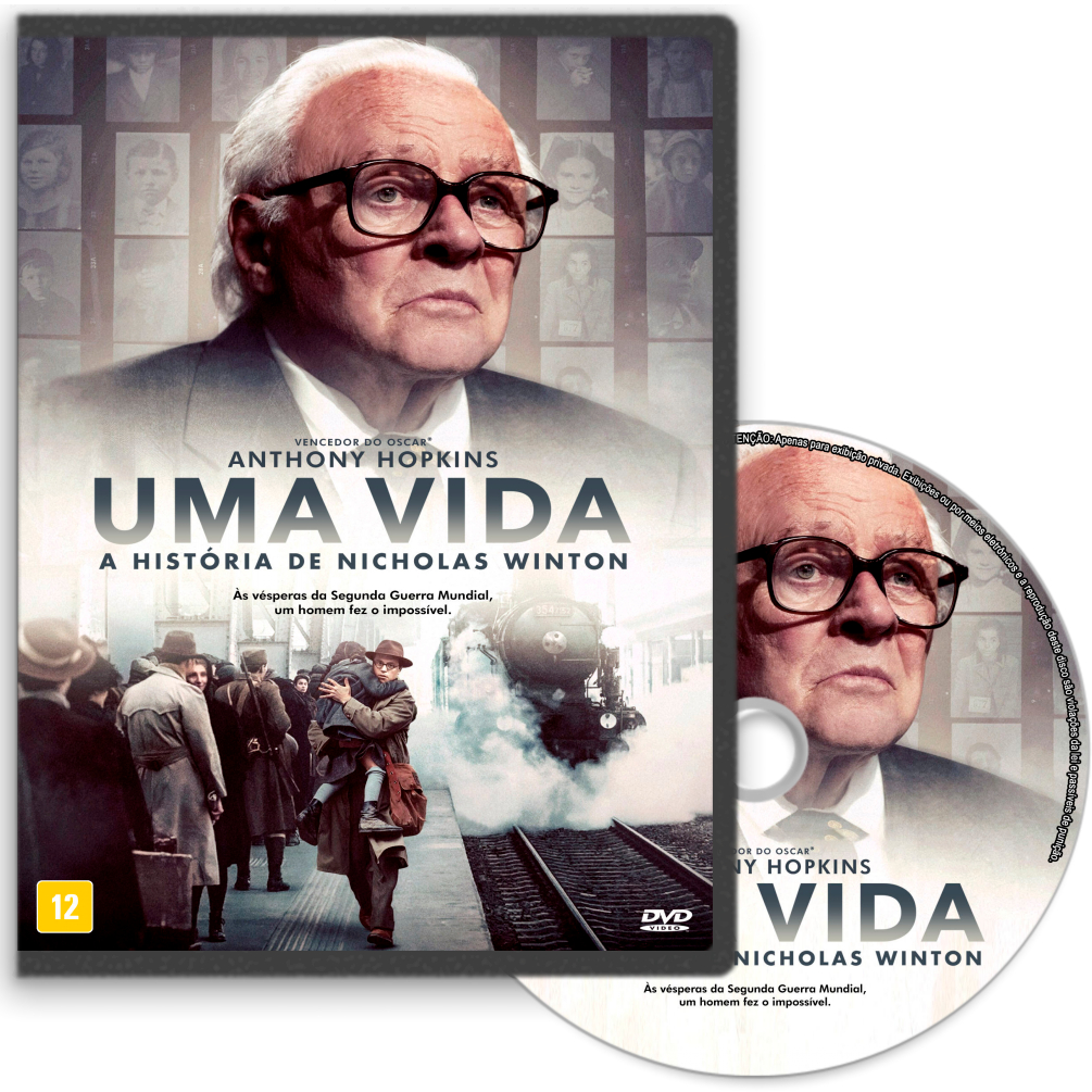 DVD - Uma Vida - A História De Nicholas Winton (2024) (Dual Áudio ...