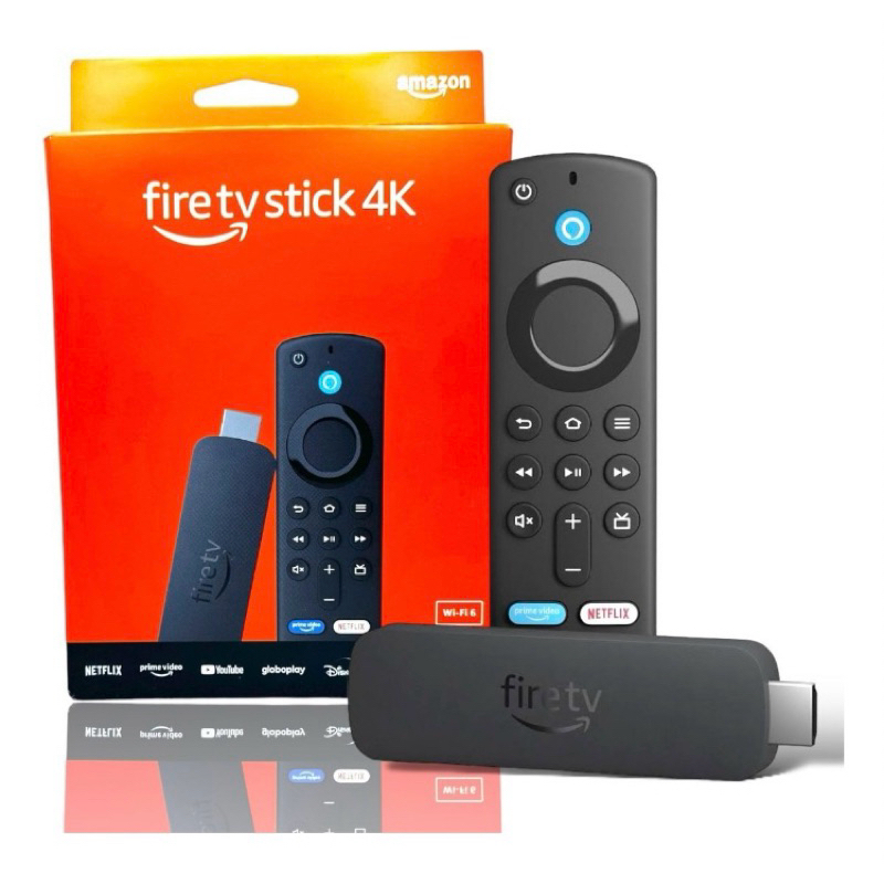 Amazon Fire TV Stick 4k Ultra Hd 8gb Wi-Fi 6e Color Black Tipo de ...
