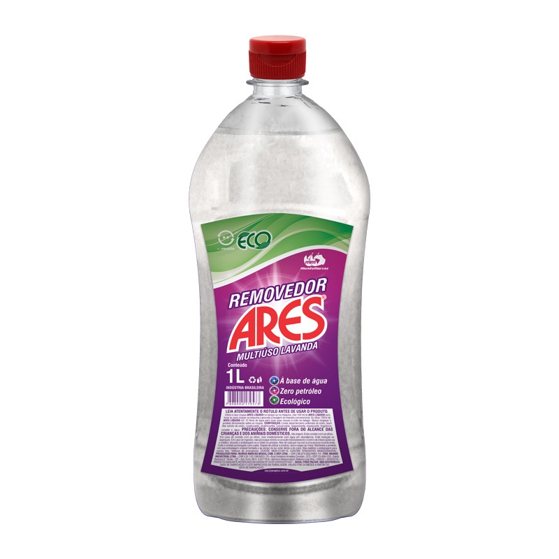 Removedor Multiuso 1LT Ares Alto Poder de Remoção Limpeza Pesada e ...