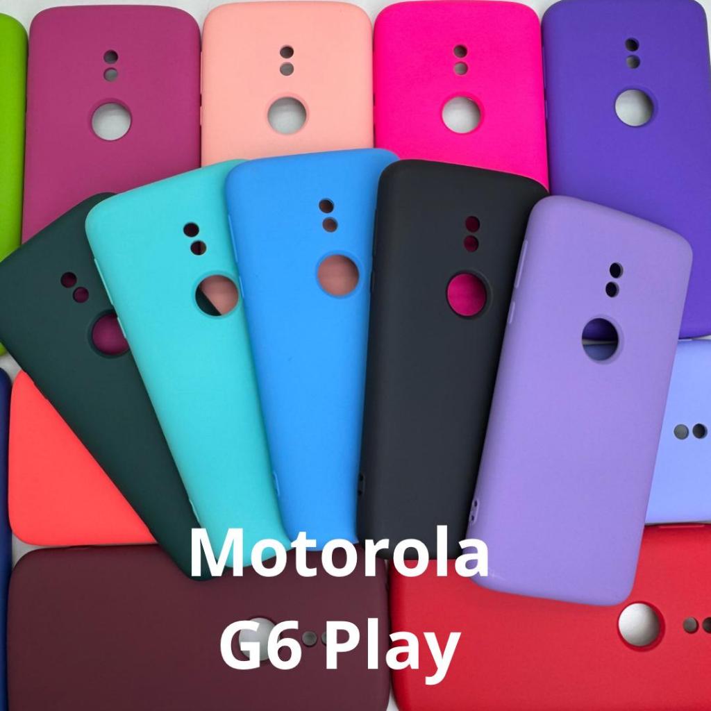 Kit Capa + Pelicula 3D ou So 1 Capinha Para Motorola Moto G6 Play Aveludada Case | Shopee Brasil