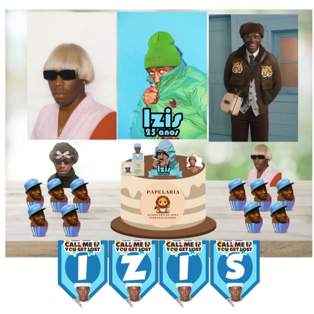 Kit Festa Tyler, the Creator | Shopee Brasil