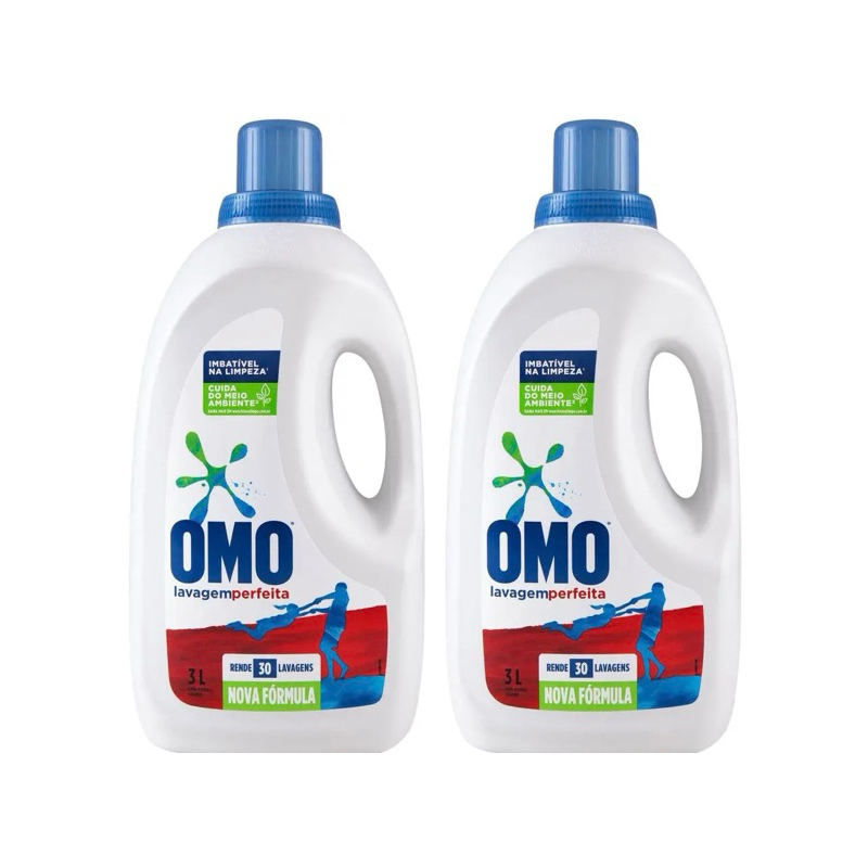 OMO liquido Lavagem Perfeita 5L 2 unidades | Shopee Brasil