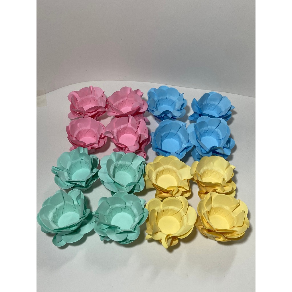 40 OU 80 Forminhas PAPEL Flor Para Doces Finos CAIXETA BOMBOM ...