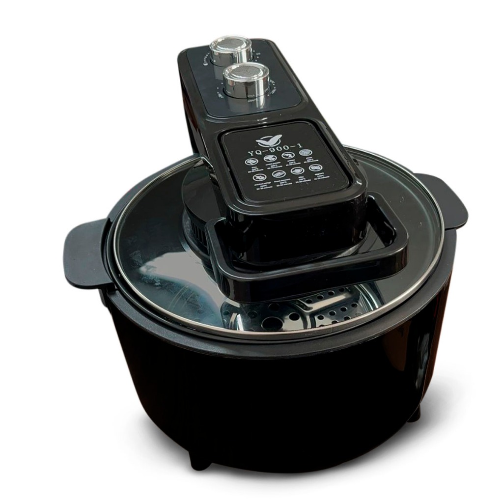 Airfryer Fritadeira Elétrica Sem Óleo Power Inox Digital 8l 110v 220v ...
