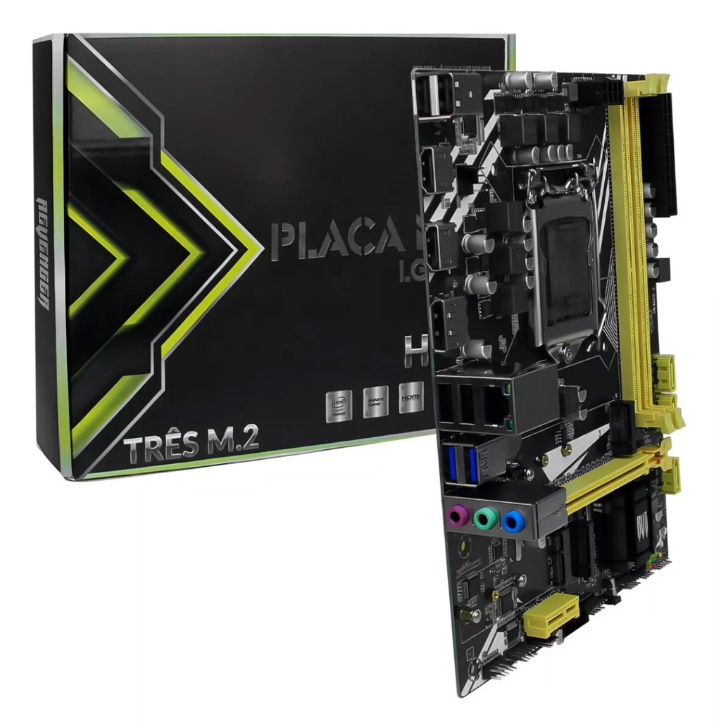 Placa Mãe Micro Atx Hdmi Ddr4 Lga1151 G-h110 Pro | Shopee Brasil