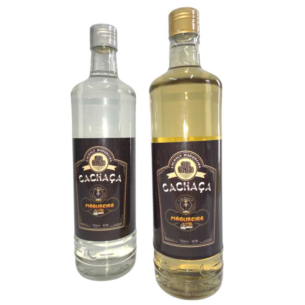 Kit 1 Cachaça Ouro E 1 Cachaça Prata Madureira Artesanal | Shopee Brasil