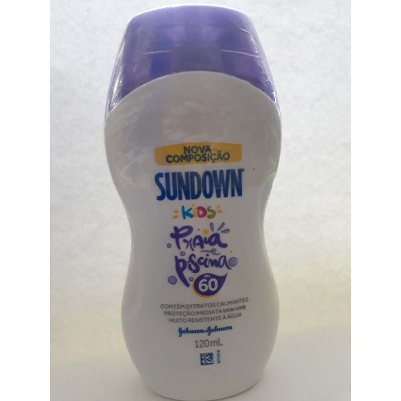 protetor solar sundown KIDS FPS60 120ML | Shopee Brasil