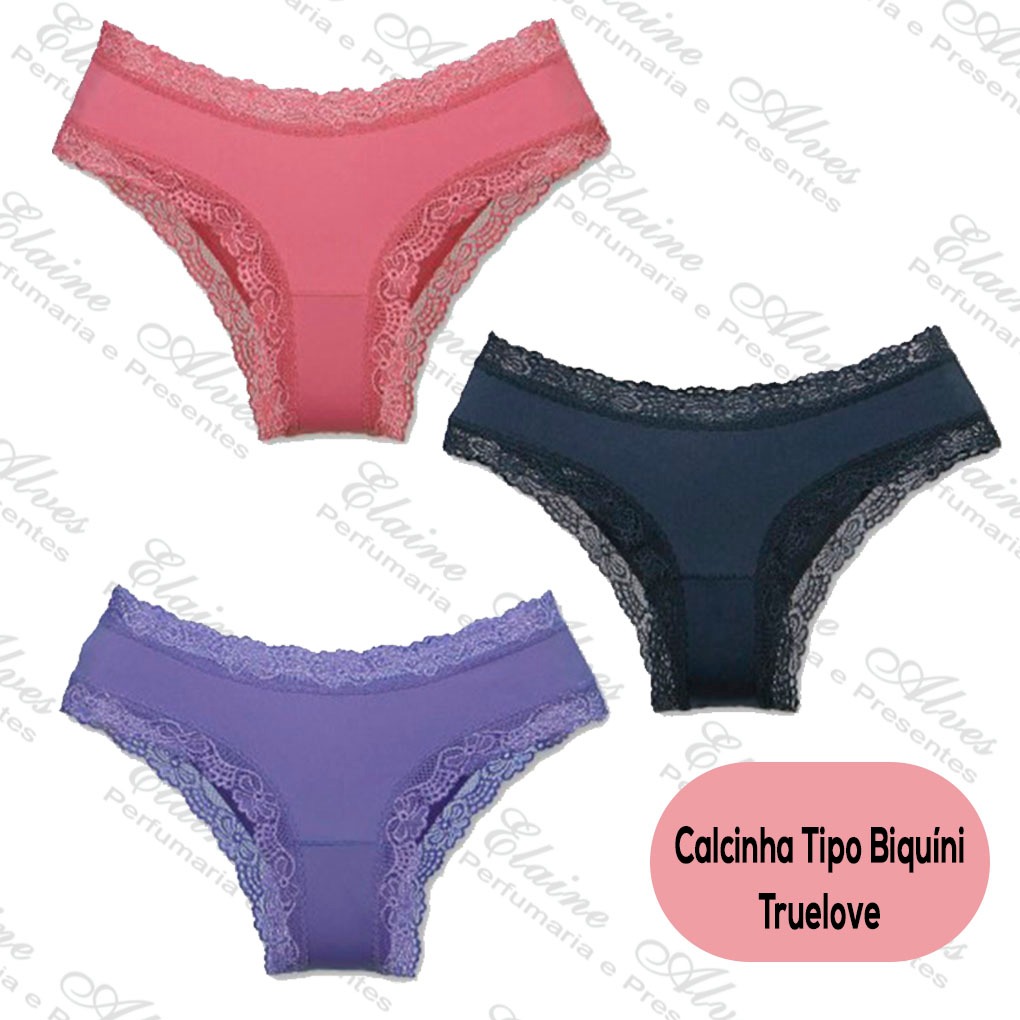 Calcinha Biquíni Truelove DeMillus 213481 | Shopee Brasil