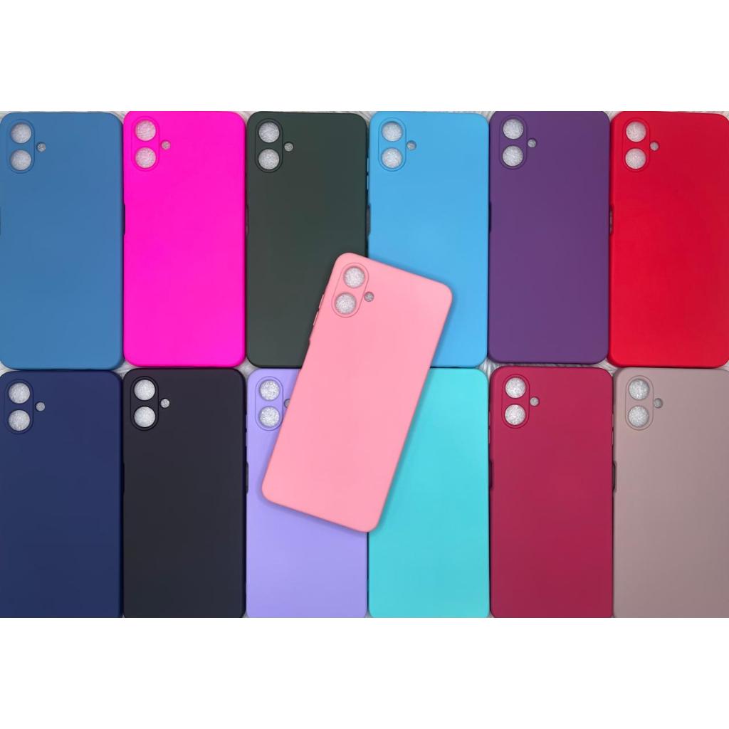 Kit Protetora Capa de Celular - A06 - Samsung Silicone Aveludado Capinha Case | Shopee Brasil