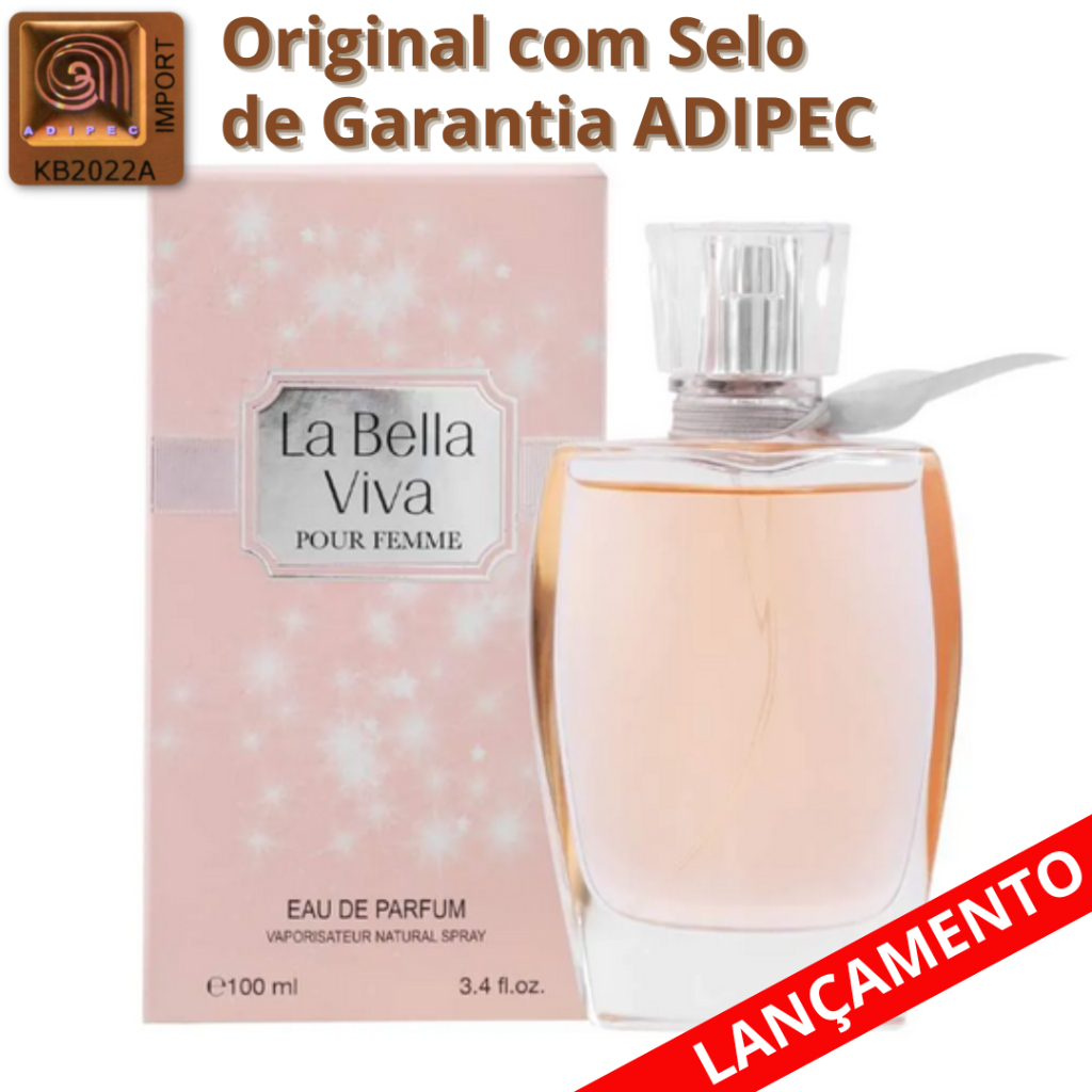 Perfume La Bella Viva 100ml Original Selo de Garantia ADIPEC – La Bella ...