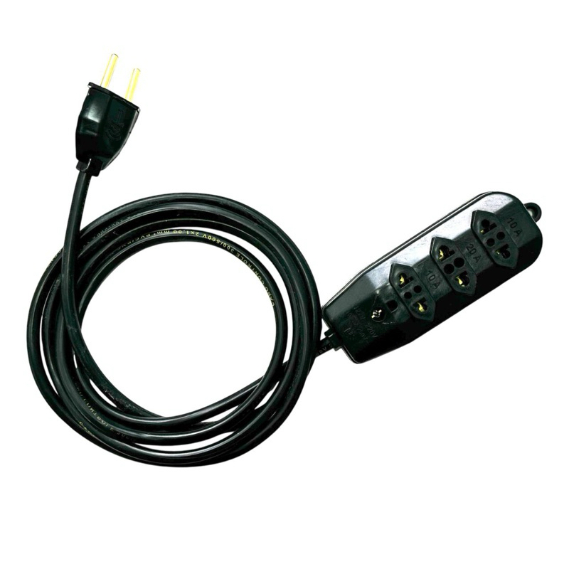 Extensão Elétrica 5 Metros cabo Pp 2x1,0 cabo grosso ,com dupla face | Shopee Brasil