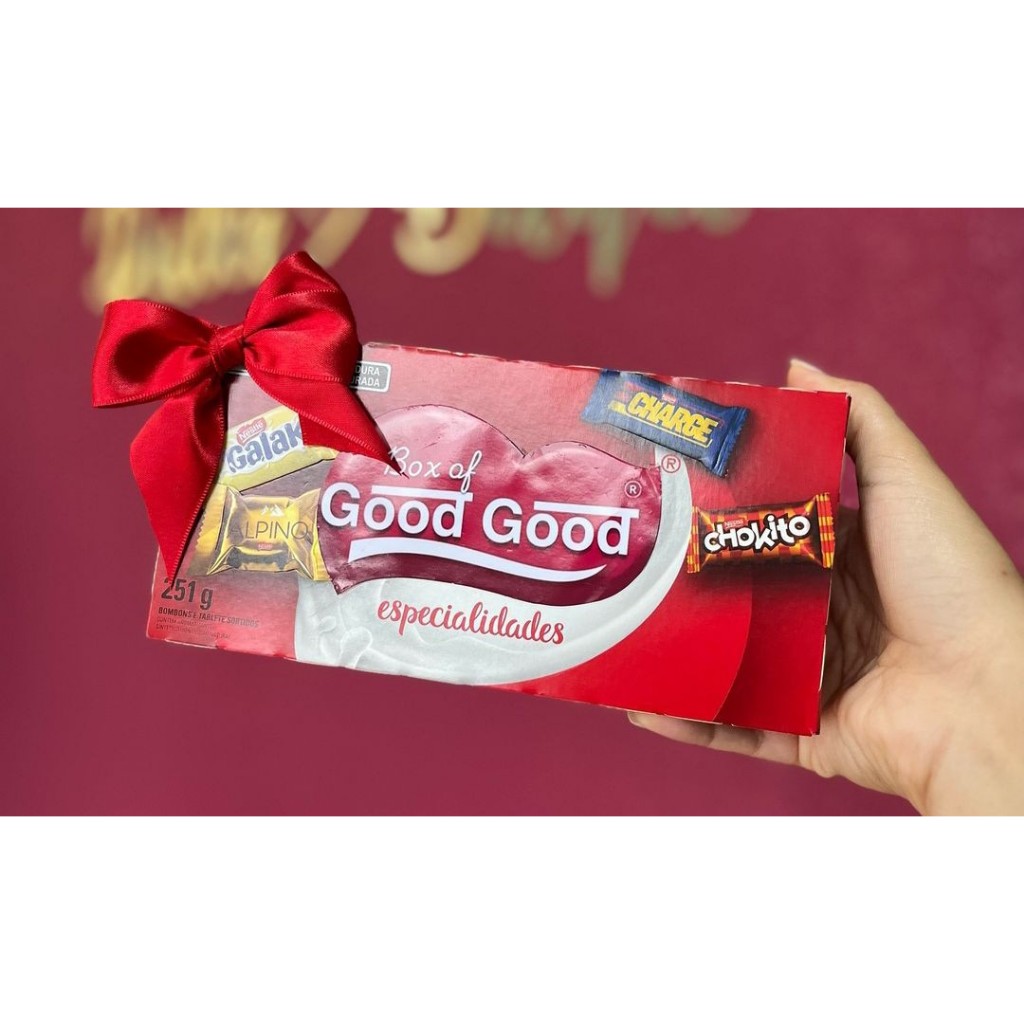 Box of good good - Caixa de chocolate personalizada - LEIA A DESCRIÇÃO ...