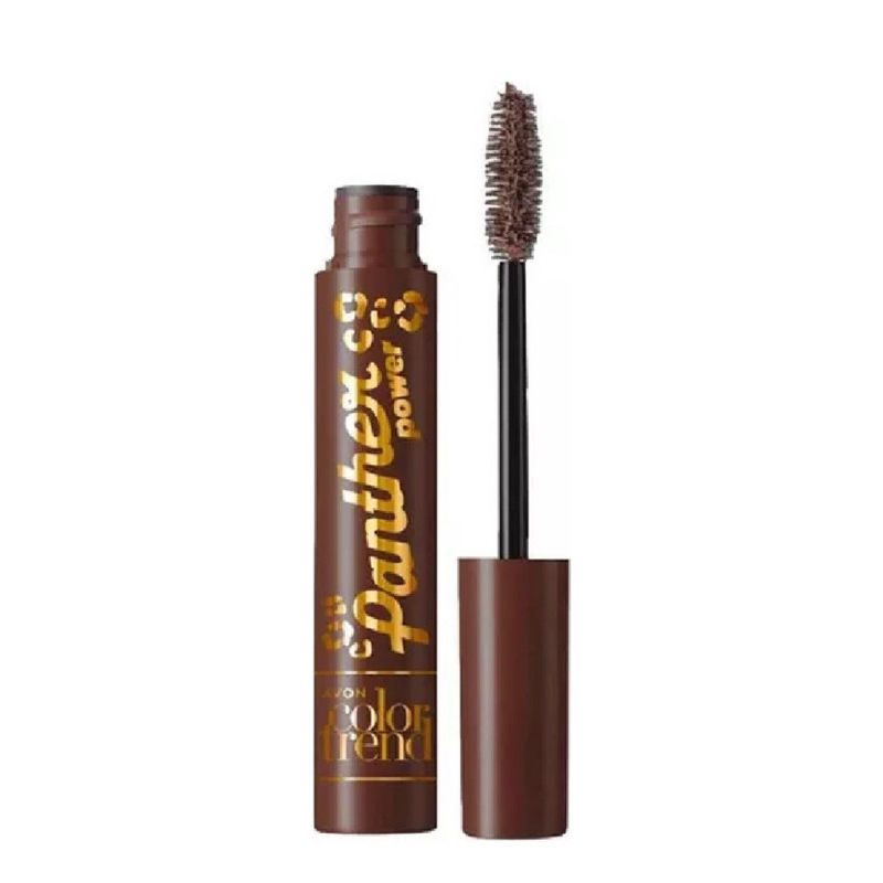 Máscara Para Cílios Panther Power Chocolate [marrom] Avon | Shopee Brasil