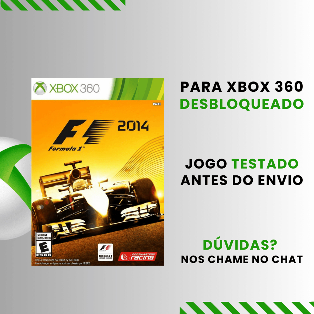 F1 2014 Xbox 360 Em Português Mídia Física | Shopee Brasil