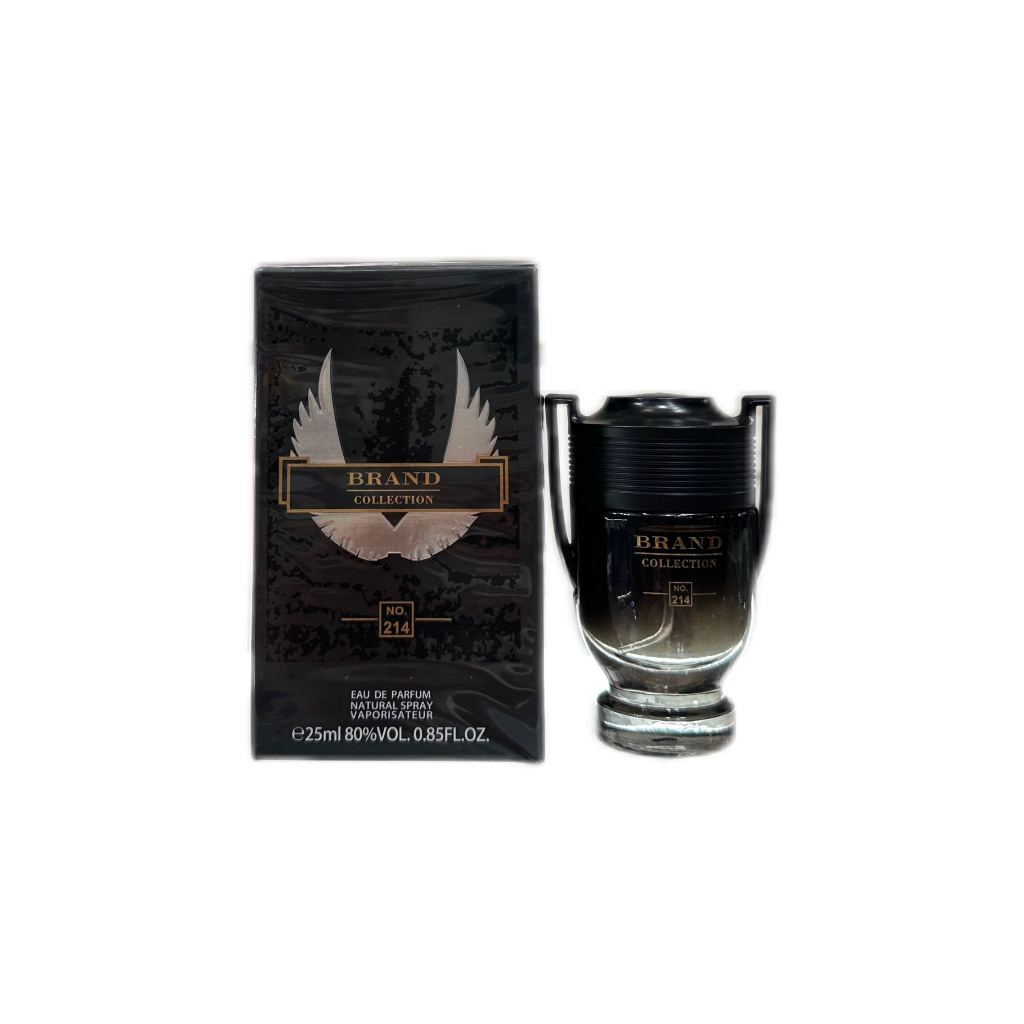 Perfume Brand Collection 214 Masculinos - 25ml | Shopee Brasil