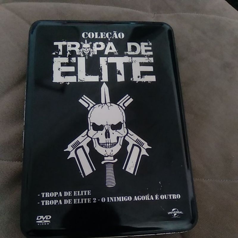 Coleção DVD tropa de elite 1 e 2.(original) | Shopee Brasil