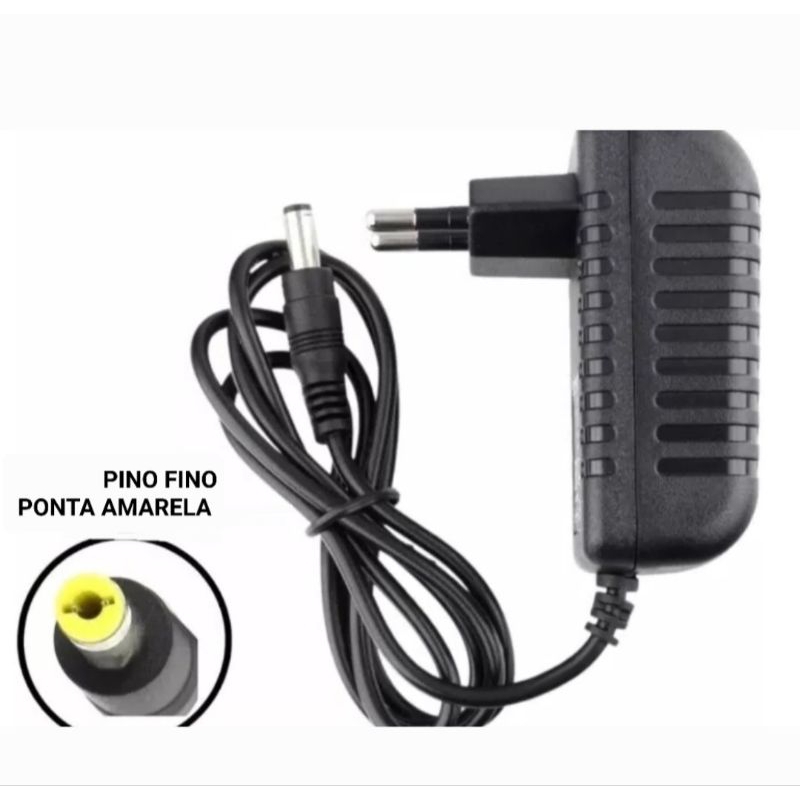 Fonte Carregador 9v 2a Para Caixa Amplificada GCL 104 Gca201 Gradiente ...