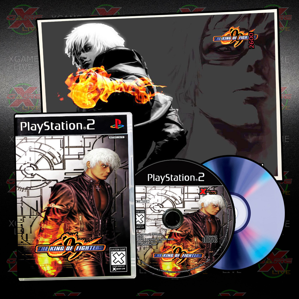DVD GAME - KOF 99 ARCADE + Poster - Repro Patch Ps2 / Play 2 By ...