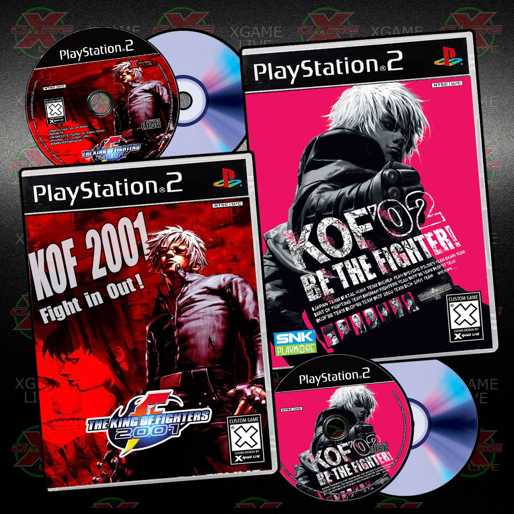 DVD GAME - KOF 2002 / KOF 2001 Arcade - Repro Pacth Ps2 / Play 2 By ...