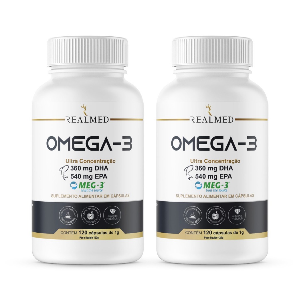 Suplemento Omega 3 Certificado MEG3 240 Capsulas ( Potes ) capsulas ...