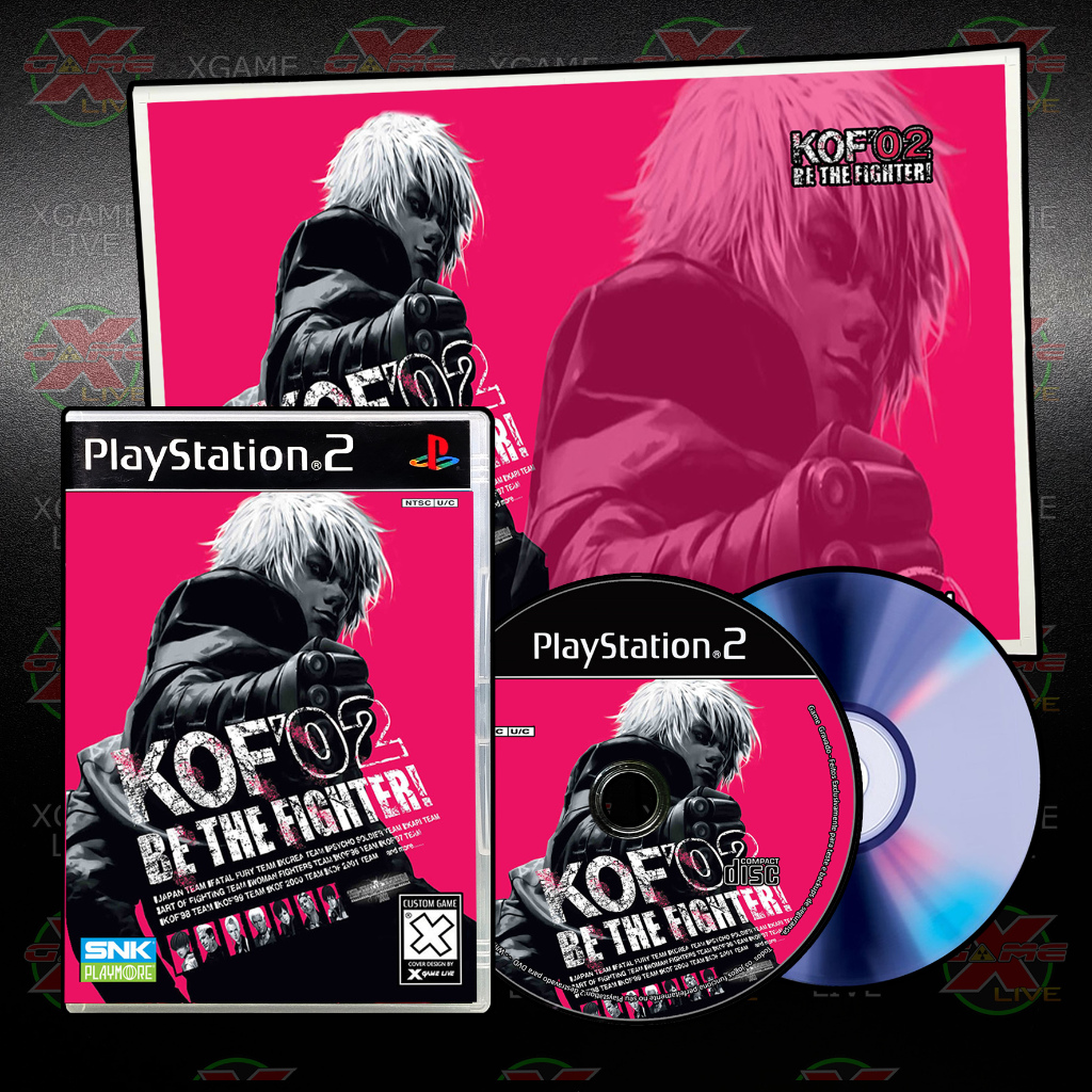 DVD GAME - KOF 2002 ARCADE + Poster - Repro Patch Ps2 / Play 2 By ...