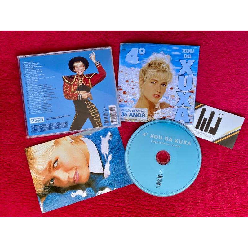 XUXA / 4º XOU DA XUXA (EDIÇÃO ESPECIAL DE 35 ANOS) CD FAN MADE | Shopee ...