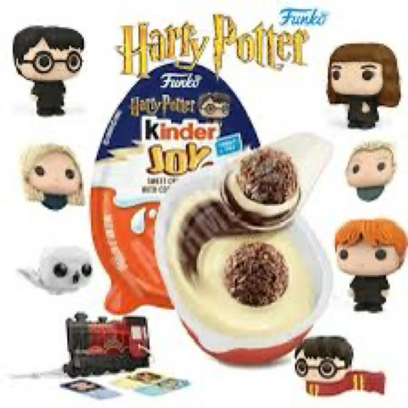 HARRY POTTER FUNKO KINDER JOY - RONY HERMIONE HARRY CACHECOL FUNKOPOP ...