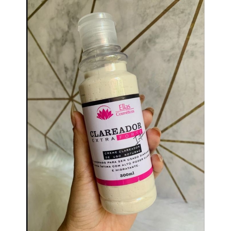 Clareador Extra Forte 300ml Ellas Cosméticos | Shopee Brasil