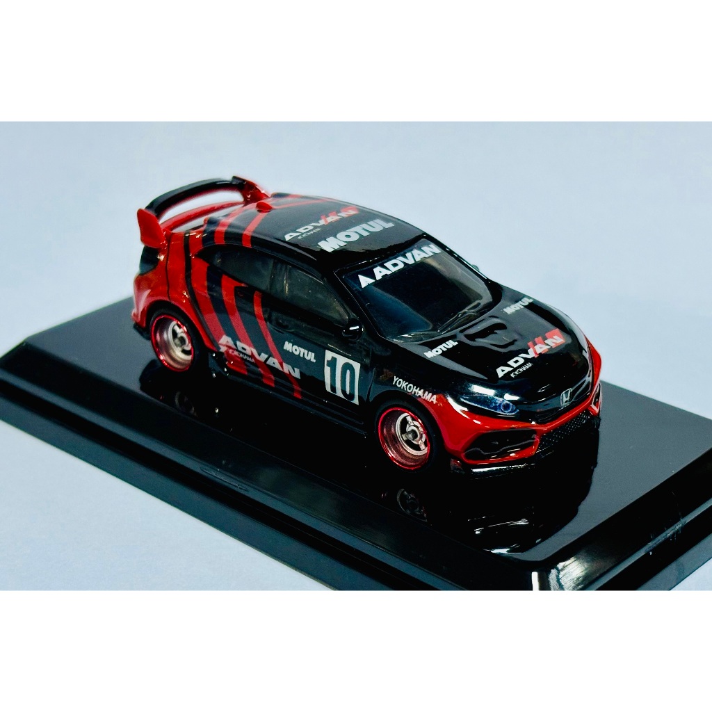 HOT WHEELS HONDA CIVIC TYPE R ADVAN CUSTOM | Shopee Brasil