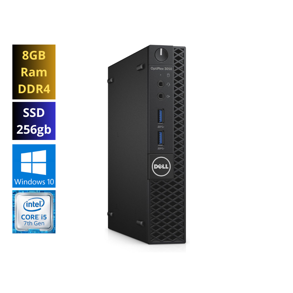 Mini Cpu Dell Optiplex 3050 Core I5 7500t 8gb Ddr4 Ssd 256gb | Shopee ...