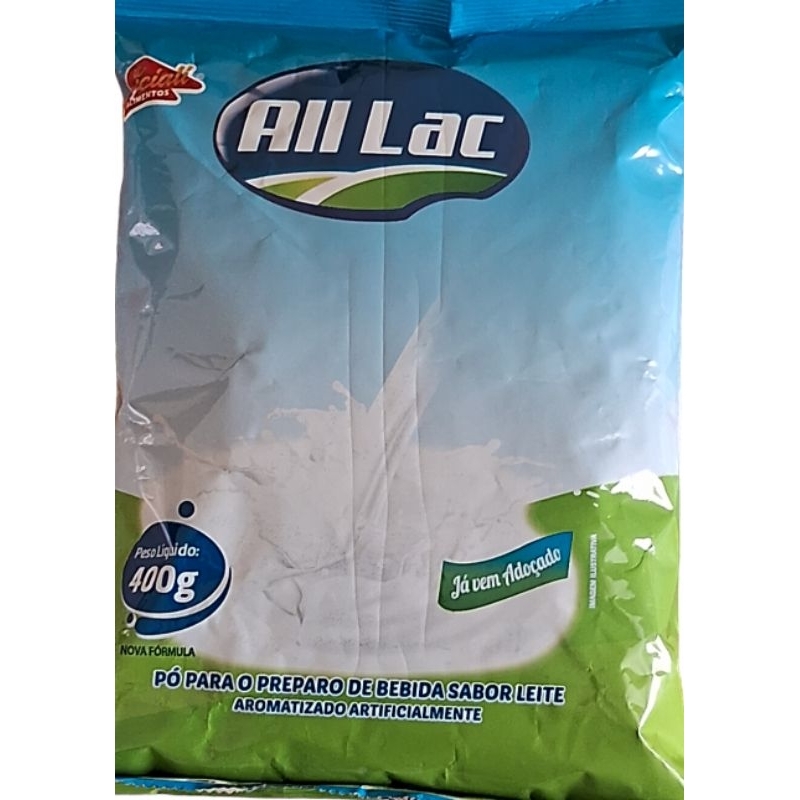 10 Pacotes Composto Lácteo Preparo Lácteo Sabor Leite em Pó Integral ...