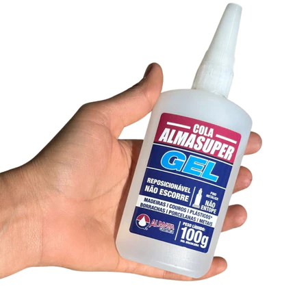 Cola Instantânea Alma Super Gel 100g - Super Rápida | Shopee Brasil