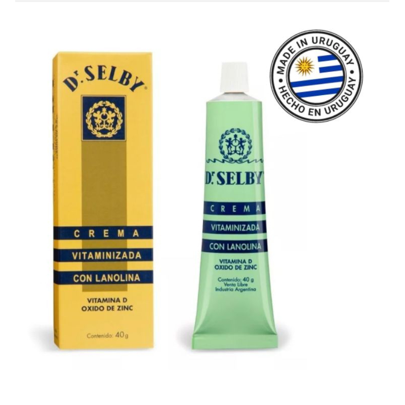 Dr. Selby Crema Curativa Lanolina Uruguai 40 g Pomada- original lacrada ...