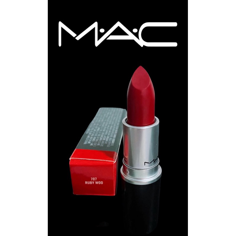 Batom M.A.C Ruby woo | Shopee Brasil