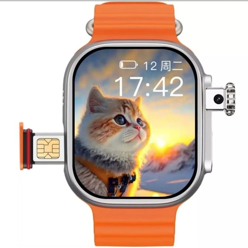 Relógio Smartwatch Android Celular de Pulso 7 pulseiras 4G | 2Gb de Ram ...