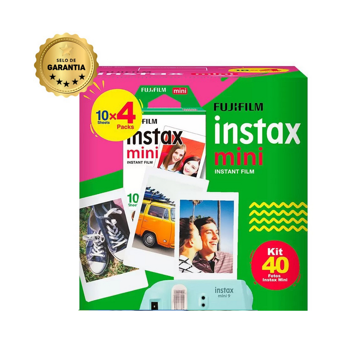 Filme instax mini 9 - Filme Instantâneo Instax Mini - Fujifilm | Shopee ...