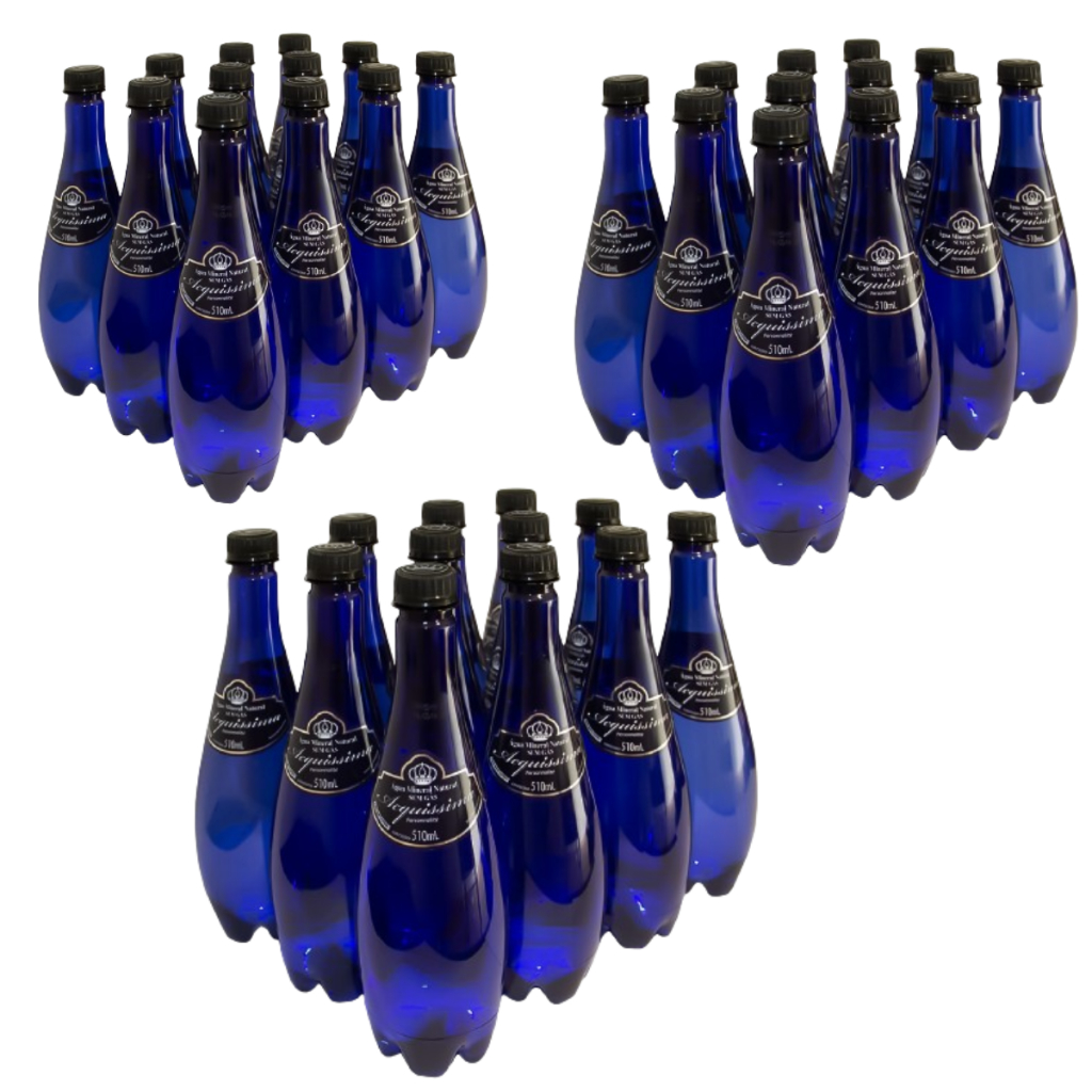 Água Mineral Acquissima Sem Gás 310ml - Pack 36 Unidades Garrafa Azul | Shopee Brasil