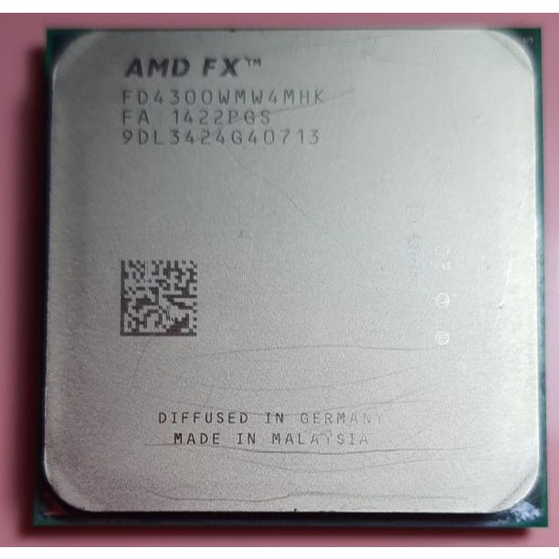 Processador gamer AMD FX 4-Core Black 4300 FD4300WMW4MHK de 4 núcleos e ...