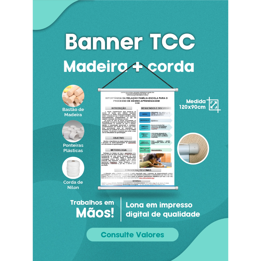 Banner em lona para TCC | Shopee Brasil