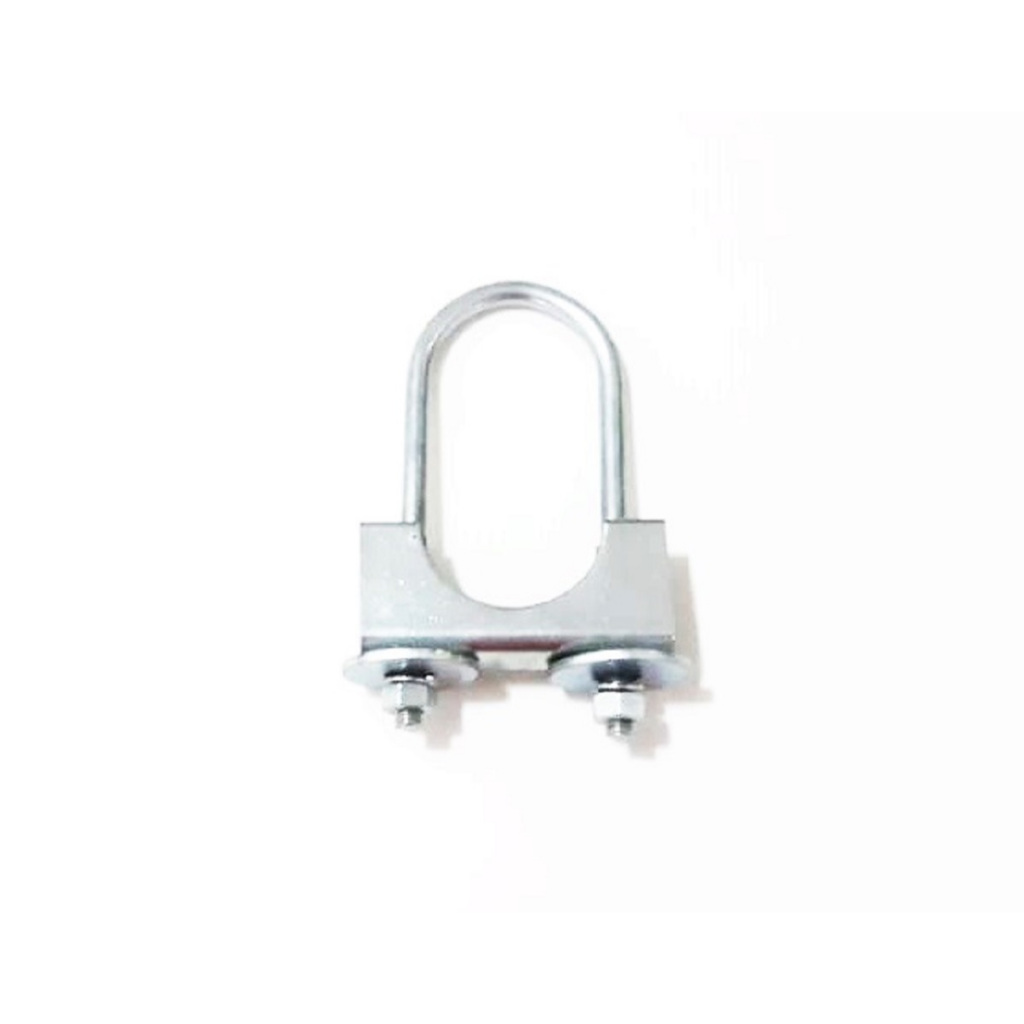 Abraçadeira Com Cavalete Reforçada Para Tubo 1.3/4 Zinco Bracno- 1 Peça ...