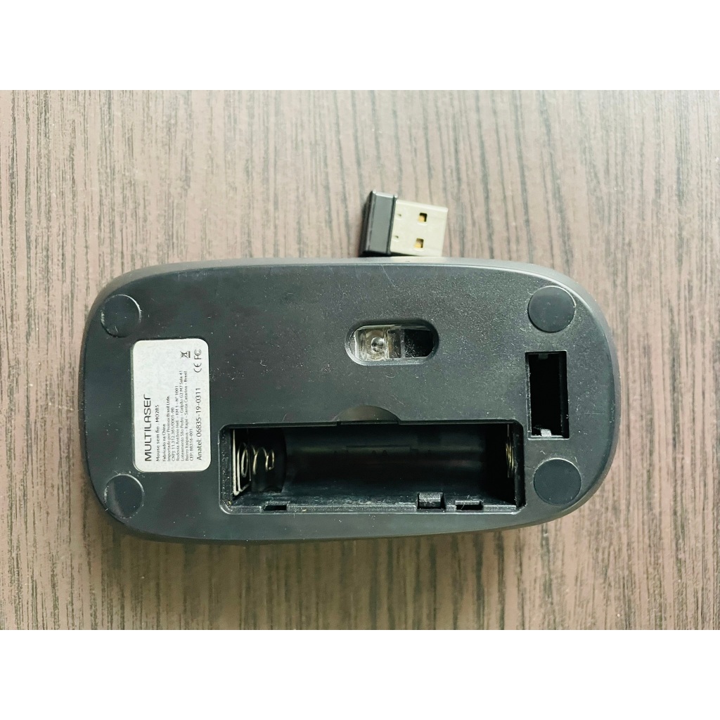 Mouse Multilaser sem fio pilha AA | Shopee Brasil