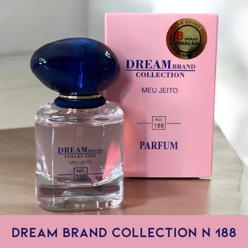 Perfume Feminino Dream Brand Collection N 188 - Eau de Parfum 25 ml ...