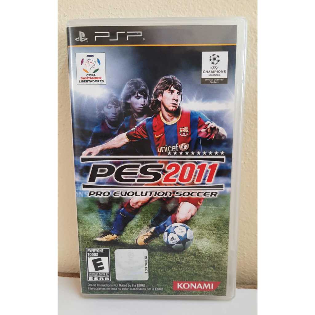 Jogo Pro Evolution Soccer 2011 Pes 2011 Psp Original | Shopee Brasil