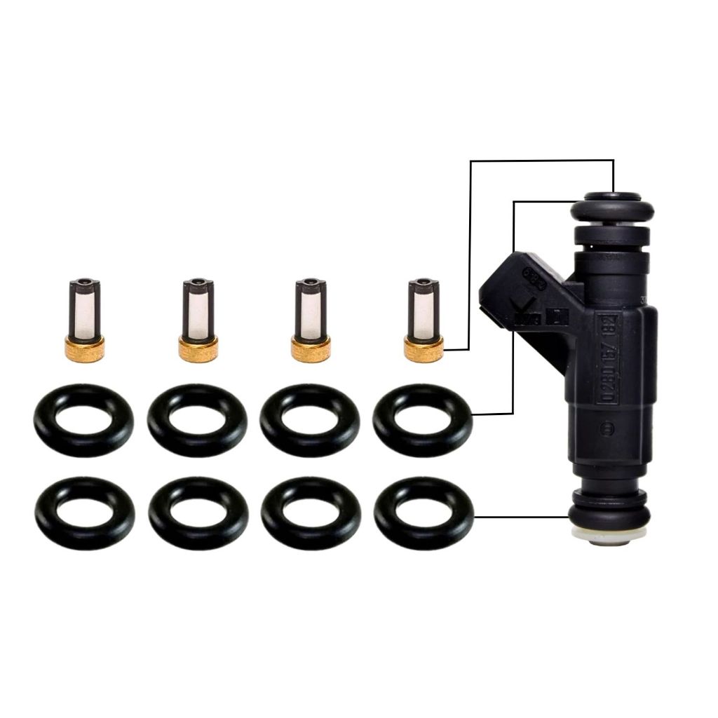 Kit Reparo Bico Injetor Fiesta Focus Ecosport 1.6 Flex 0280157182 (Não ...