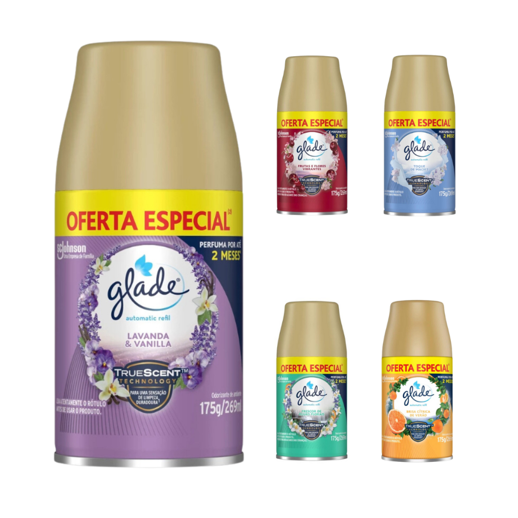 Glade Automatic Refil Odorizador de Ambiente 269ml | Shopee Brasil
